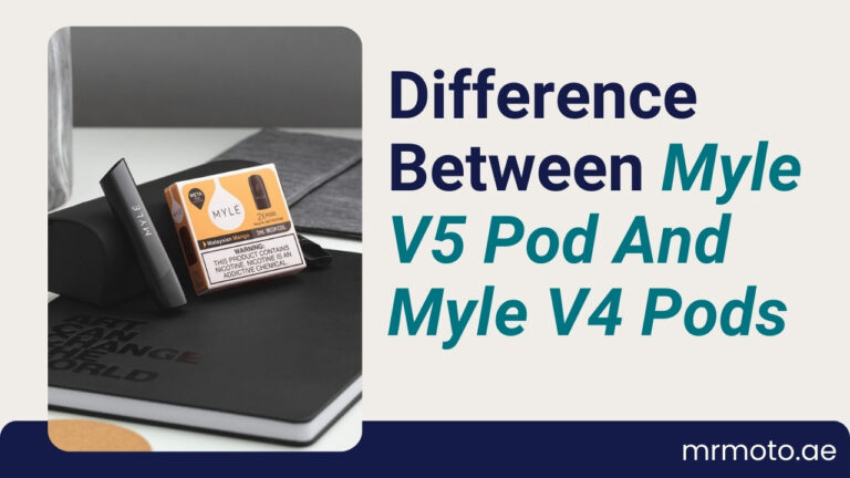 Difference Between Myle V5 Pod And Myle V4 Pods - Mr Moto Vape